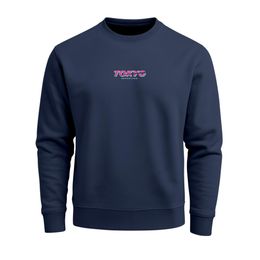 Neverless Sweatshirt 'Tokyo Drift' Herren Gr&ouml;&szlig;e 5XL navy