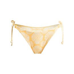 Roxy Bikinihose 'Tropical Tile' Damen Gr&ouml;&szlig;e S gelb / wei&szlig;