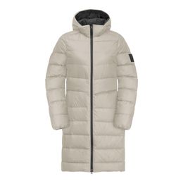 Jack Wolfskin Wintermantel Damen Gr&ouml;&szlig;e L grau / schwarz