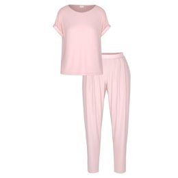Mey Pyjama 'Pure Chic' Damen Gr&ouml;&szlig;e XXL rosa Winterkleid