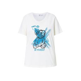 Angel of Style Shirt Damen Gr&ouml;&szlig;e XXXL blau / schwarz / wei&szlig;