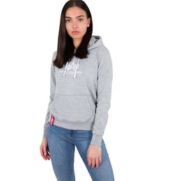 Alpha Industries Sweatshirt 'Wmn' Damen Gr&ouml;&szlig;e L grau