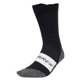 adidas terrex Sportsocken 'Xperior' Herren Gr&ouml;&szlig;e 43/45 graumeliert / schwarz / wei&szlig;