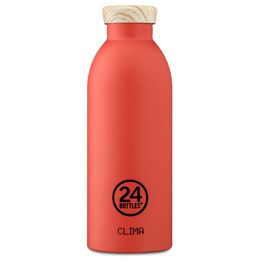 24Bottles Trinkflasche 'Clima 500 ml' Herren Gr&ouml;&szlig;e XS/XL beige / rot / schwarz