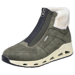 Rieker Stiefelette Damen Gr&ouml;&szlig;e 43 beige / khaki Winterschuhe