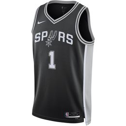 Nike Trikot 'San Antonio Spurs' Herren Gr&ouml;&szlig;e L grau / schwarz / wei&szlig;