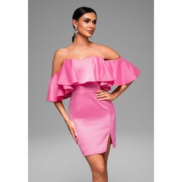 Ombre Abendkleid Damen Gr&ouml;&szlig;e 34 rosa