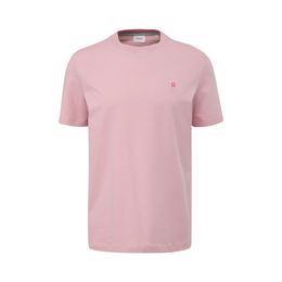 s.Oliver T-Shirt Herren Gr&ouml;&szlig;e L rosa / rot