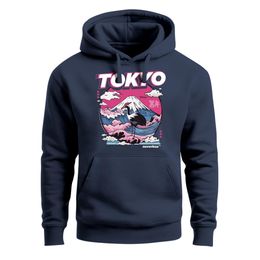 Neverless Sweatshirt 'Tokyo Fuji' Herren Gr&ouml;&szlig;e L navy