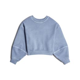 G-Star Raw G-star Sweatshirt 'Overdyed' Damen Gr&ouml;&szlig;e S taubenblau
