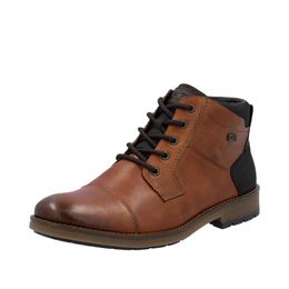 Rieker Schn&uuml;rstiefel Herren Gr&ouml;&szlig;e 47 braun / schwarz