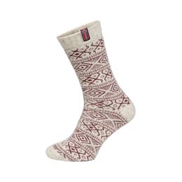 Homeofsocks Socken 'HOS807' Damen Gr&ouml;&szlig;e 35/38 bordeaux
