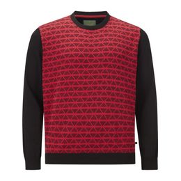 CHARLES COLBY Pullover ' Earl Alan ' Herren Gr&ouml;&szlig;e L rot