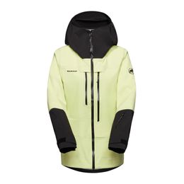 Mammut Outdoorjacke 'Haldigrat' Damen Gr&ouml;&szlig;e XL pastellgelb / schwarz