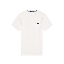 Fred Perry T-Shirt Herren Gr&ouml;&szlig;e S wei&szlig;
