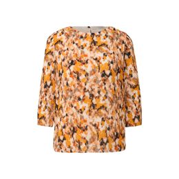 s.Oliver BLACK LABEL Bluse Damen Gr&ouml;&szlig;e XL creme / orange / schwarz