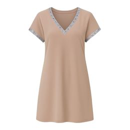 Jane's Kleid Damen Gr&ouml;&szlig;e 40/42 beige Winterkleid