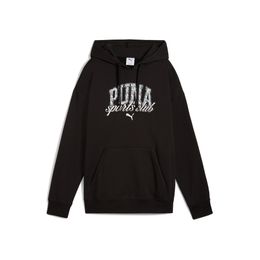 Puma Sweatshirt 'CLASS' Damen Gr&ouml;&szlig;e XXS schwarz / offwhite