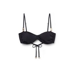 CALZEDONIA Bikinitop Damen Gr&ouml;&szlig;e 75/85 schwarz