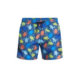 BlackSpade Badeshorts ' Summer Prints ' Herren Gr&ouml;&szlig;e XL blau / mischfarben