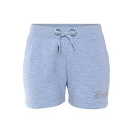 Lascana Shorts Damen Gr&ouml;&szlig;e 36/38 hellblau / silber
