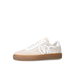 Manfield Sneaker Damen Gr&ouml;&szlig;e 42 beige / offwhite