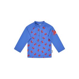 Sterntaler Badeshirt 'Krabbe' Jungen Gr&ouml;&szlig;e 80 royalblau / hellorange / rot / schwarz