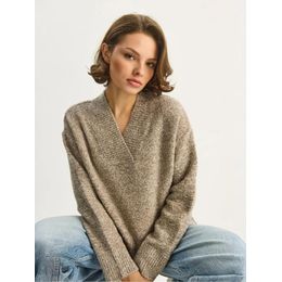 Bianco Lucci Pullover Damen Gr&ouml;&szlig;e S/L beige