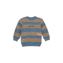 s.Oliver Sweatshirt Jungen Gr&ouml;&szlig;e 86 hellblau / khaki / orange / wei&szlig;