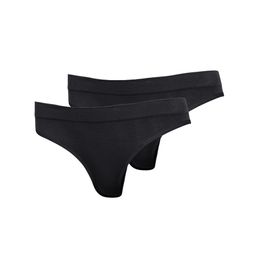 Schiesser Tanga 'Active Basic' Damen Gr&ouml;&szlig;e M/L schwarz