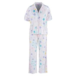 PJ Salvage Pyjamahose 'Star Splatter' Damen Gr&ouml;&szlig;e XS mischfarben / offwhite Winterkleid