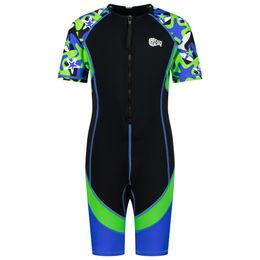 Beco The World Of Aquasports Neoprenanzug 'SEALIFE ' Jungen Gr&ouml;&szlig;e 80 blau / gr&uuml;n / schwarz