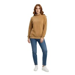 No Matter What Sweatshirt Damen Gr&ouml;&szlig;e L camel