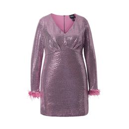 Ulla Popken Kleid Damen Gr&ouml;&szlig;e 44 pink / rosa