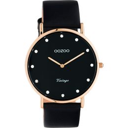 Oozoo Analoguhr Damen Gr&ouml;&szlig;e One Size gold / schwarz