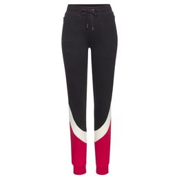 H.I.S. H.I.S Hose Damen Gr&ouml;&szlig;e 34 rot / schwarz / wei&szlig;