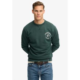 Superdry & Co Sweatshirt Herren Gr&ouml;&szlig;e XXL tanne / wollwei&szlig;