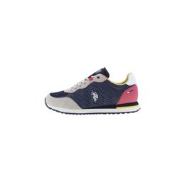 U.S. Polo Assn. Sneaker 'Xirio' Herren Gr&ouml;&szlig;e 46 marine / grau / pink / schwarz