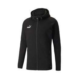 Puma Sportsweatjacke 'TeamFinal' Herren Gr&ouml;&szlig;e M schwarz / wei&szlig;