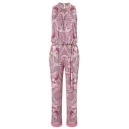 ana alcazar Jumpsuit 'Zipala' Damen Gr&ouml;&szlig;e L pink / rosa / hellpink / schwarz