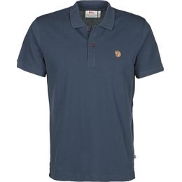 Fj&auml;llr&auml;ven Fj&auml;llr&auml;ven Poloshirt '&Ouml;vik' Herren Gr&ouml;&szlig;e S navy / hellbraun