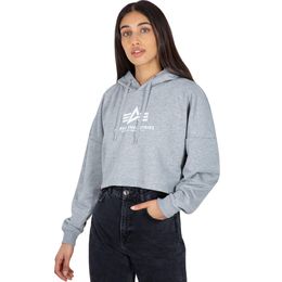 Alpha Industries Sweatshirt 'Basic' Damen Gr&ouml;&szlig;e S grau