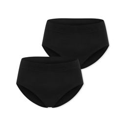 Schiesser Slip Damen Gr&ouml;&szlig;e L schwarz