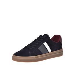 Baldinini Sneaker Herren Gr&ouml;&szlig;e 43.5 grau / bordeaux / schwarz / wei&szlig;