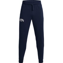 Under Armour Sporthose 'Rival' Herren Gr&ouml;&szlig;e S navy / wei&szlig;