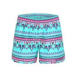 Chiemsee Badeshorts Damen Gr&ouml;&szlig;e M marine / t&uuml;rkis / gr&uuml;n / lila / pink