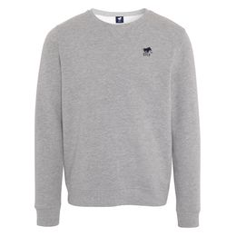 POLO SYLT Sweatshirt 'Basic' Herren Gr&ouml;&szlig;e S grau