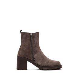 Derimod Ankle Boots Damen Gr&ouml;&szlig;e 36 braun Winterschuhe