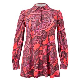 Yoek Bluse Damen Gr&ouml;&szlig;e M/L mischfarben / rot