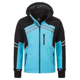 Rock Creek Funktionsjacke Herren Gr&ouml;&szlig;e XXXL himmelblau / grau / schwarz